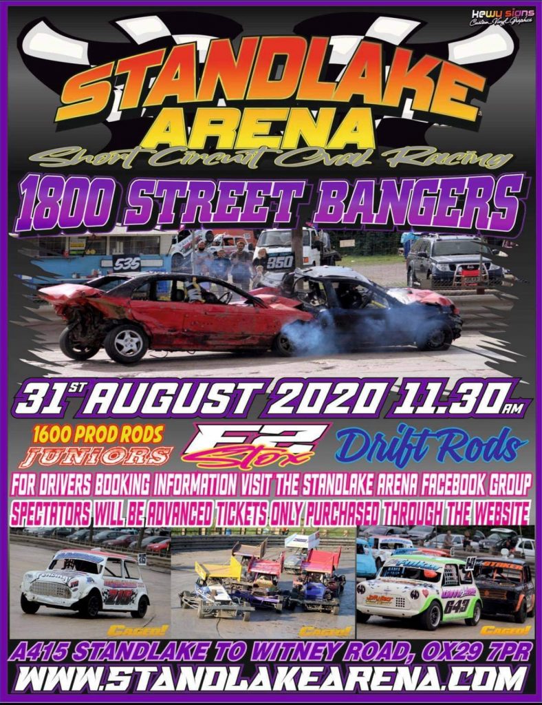 Standlake Arena | Short Track Oval Racing in Oxfordshire