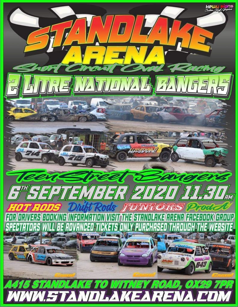 Standlake Arena | Short Track Oval Racing in Oxfordshire