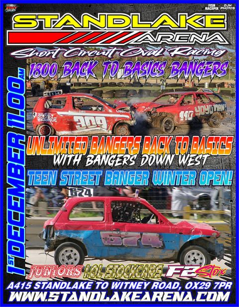 Standlake Arena - Short Track Oval Racing in Oxfordshire