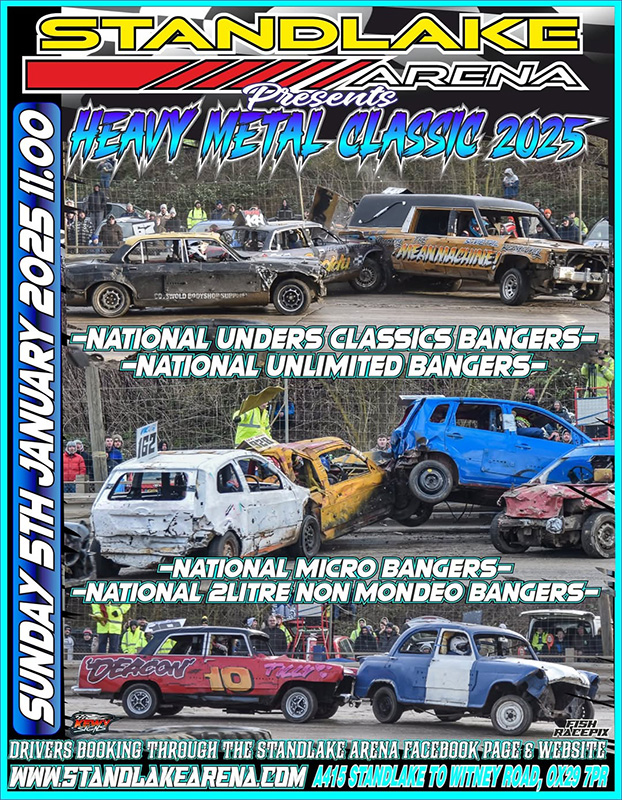 Standlake Arena - Short Track Oval Racing in Oxfordshire